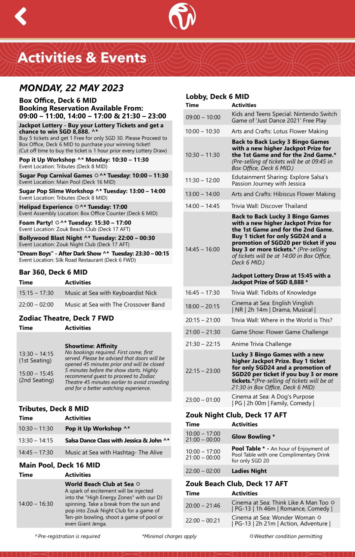 Tips dan panduan buat 'first-timer' naik Resorts World Cruises ...